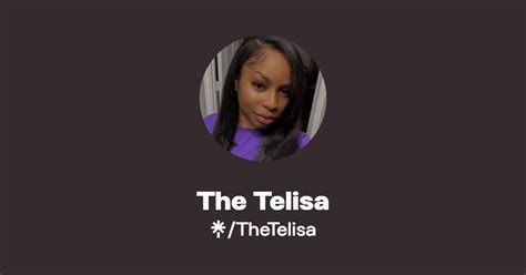 The Telisa Instagram Tiktok Linktree