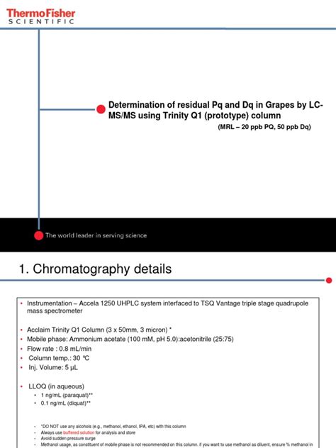 Pq Dq Lc Ms Rev 2 Pdf Download Free Pdf High Performance Liquid Chromatography