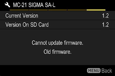 Mount Converter Mc 21 Firmware Download Support Sigma