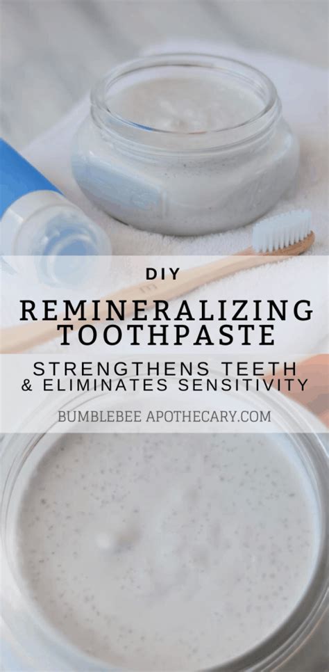 Diy Organic Toothpaste Bumblebee Apothecary