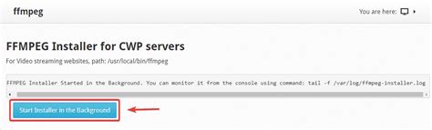 How To Install Ffmpeg On Centos Web Panel Cwp Wwith 2 Steps
