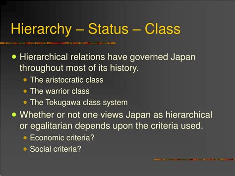 Ppt Hierarchy Status Class Powerpoint Presentation Free Download Id 9489996