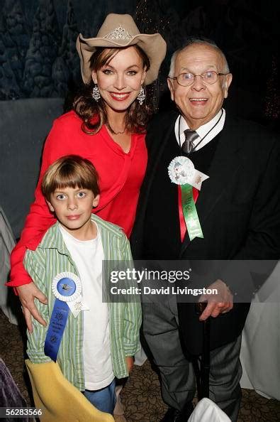 Actress Lesley Anne Down Poses With Her Son George Edward And News