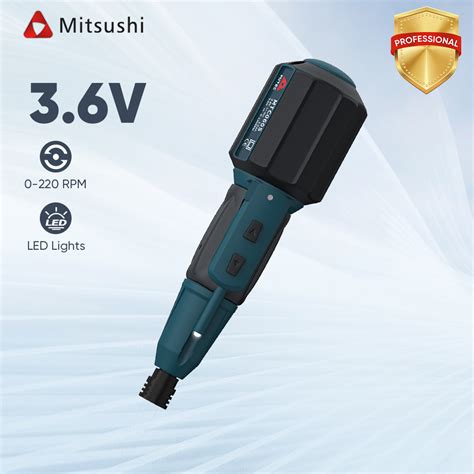 Mitec By Mitsushi Mtc060s 3 6v Portable Electric Screwdriver Upgrade Screwdriver With Usb