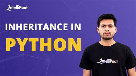 Inheritance In Python Python Oop Tutorial Types Of Inheritance Intellipaat Youtube