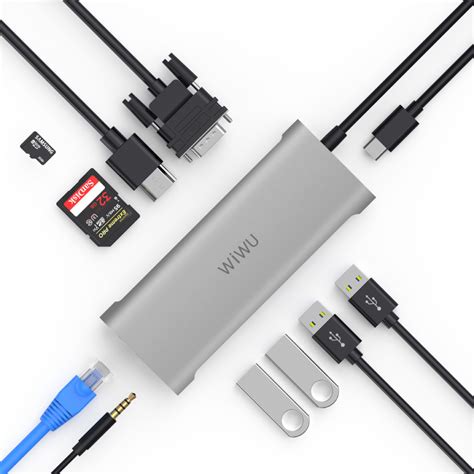 WIWU Alpha A H In Multi Function USB C Type C HUB Adapter Celltronics Lk Sri Lanka