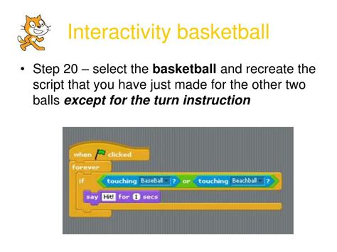 Ppt Using Mit Scratch For Programming And Control Exercise 3 Ball Game Powerpoint Presentation