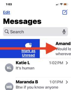 How To Mark A Message As Unread On IPhone