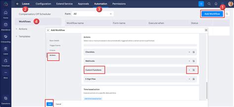 Custom Functions Administrator Guide 50 Zoho People Help