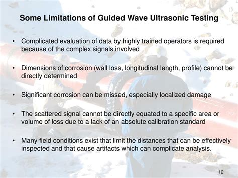 PPT Assessment Of The Capabilities Of Long Range Guided Wave Ultrasonic Inspections PowerPoint