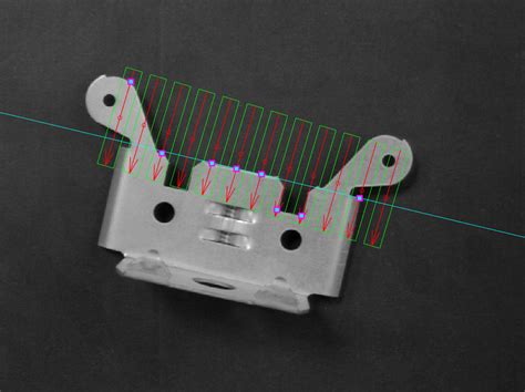 卡尺工具：实现halcon中的fitlinecontourxld 知乎