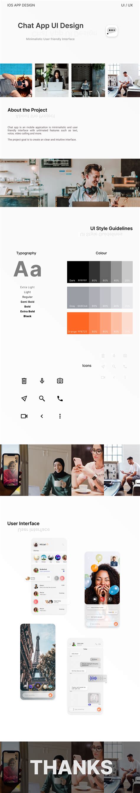 Chat App Design On Behance