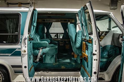 Groovy Summit White And Turquoise 1994 Chevy G20 Is Cheap And Road Trip