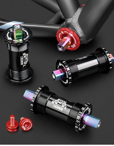Square Taper Jis Bottom Brackets For Racing Bike Titanium Square Taper