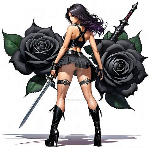 Twin Rose Assassin Black Rose By Traveller480 On Deviantart
