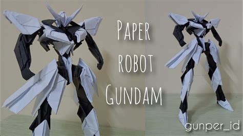 Origami Gundam Tutorial Fold Your Way To A Legendary Warrior Easy