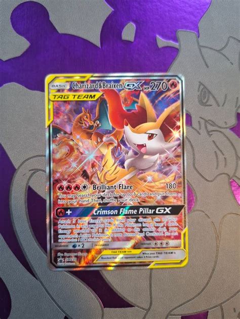 Pokemon Charizard And Braixen Gx Tag Team Gebraucht In Mönchaltorf Für Chf 55 Mit Lieferung