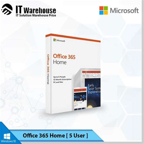 Promo Microsoft Office 365 Home Software [5 User] Diskon 14 Di Seller