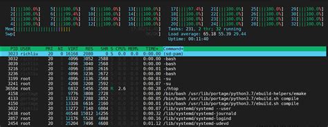 Htop More Column For Mass CPUs Richliu S Blog