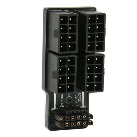 Degree Gpu Adapter Gpu Power Adapter Board Graphics Card Power Connector Gpupc Ie Connector Top