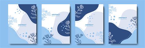 텍스트 꽃 및 나뭇잎을위한 복사 공간이있는 간단한 현대 스타일의 벡터 디자인 템플릿 청첩장 배경 및 프레임 소셜 미디어 스토리