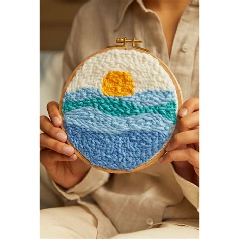 Dmc Needle Punch Kit Ocean — Imagiknit