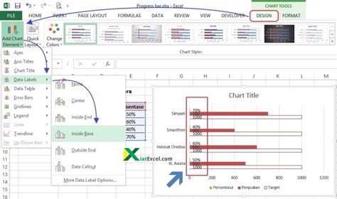 cara membuat progress bar excel dengan mudah