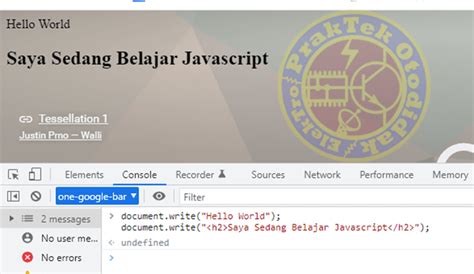 Belajar Javascript 11 Pengenalan Dom Javascript