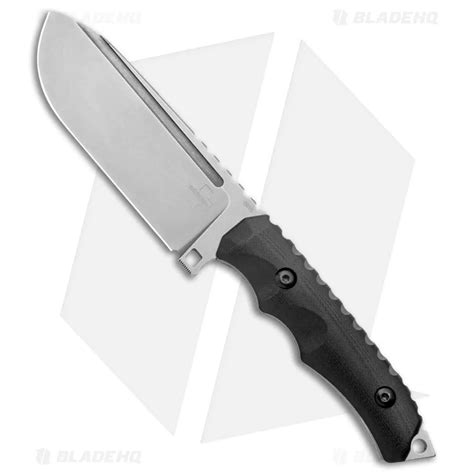 Boker Hermod 20 Fixed Blade Knife Black G 10 45 D2 Stonewash
