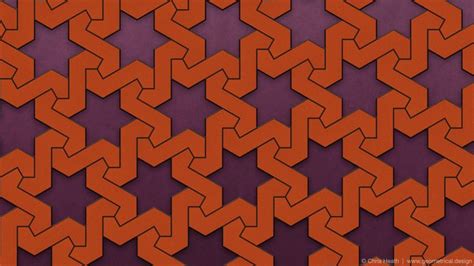 Hexagonal Islamic Pattern