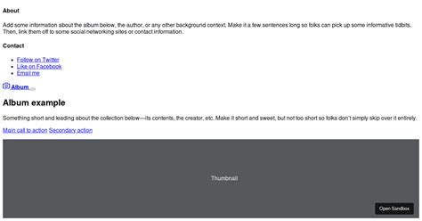 Bootstrap 4 Codesandbox