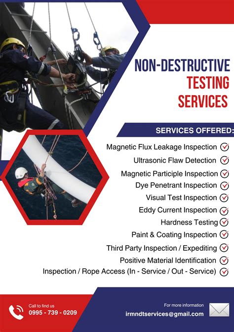 Non Destructive Testing Services Bataan Bentaman