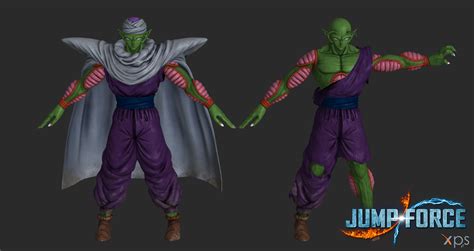 Jump Force Piccolo Xps Blend Fbx By Eagle 31 On Deviantart