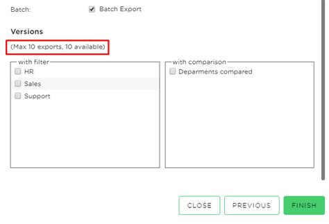 How To Use Batch Export Questback Academy