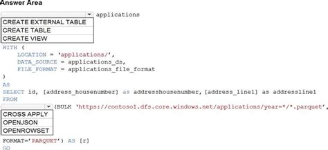 How Should You Complete The Transact Sql Statement Exam4training