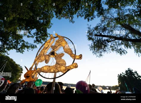 Seattle Washington Usa 21st September 2024 A Fanciful Lantern In