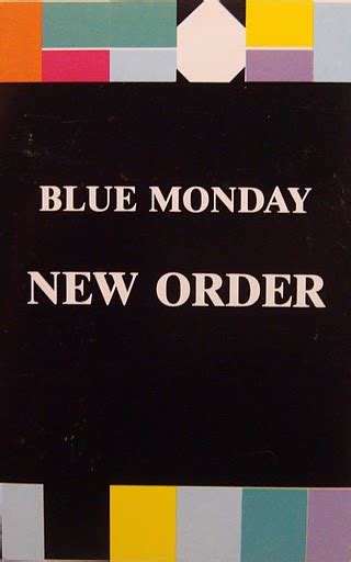 New Order Blue Monday 1983 Cassette Discogs