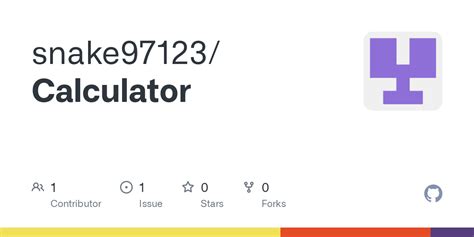 Github Snake Calculator