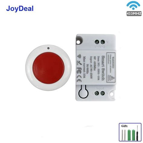 Télécommande Rf Universelle Sans Fil Interrupteur De Lampe De