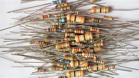 Arduino 电阻颜色代码解释：每种颜色代码的含义