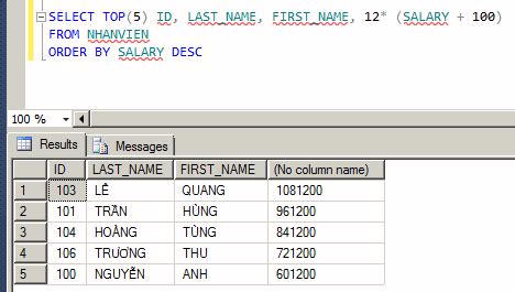 Cau Lenh Truy Van Select Trong Sql Server