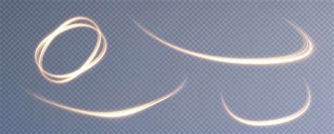 황금빛 소용돌이 광속 모션 효과 가벼운 흔적 반짝이는 물결 모양의 길 벡터 곡선에 대한 스톡 벡터 아트 및 기타 이미지 곡선 금색 돌기 Istock