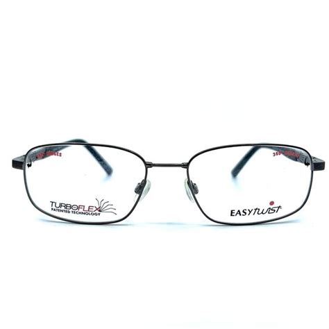 Easytwist Accessories Easytwist Turboflex Modeasytwist Et955 Eyeglasses Gray Frames 568 145
