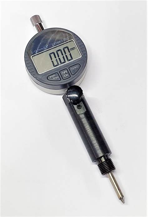 METRIC IMPERIAL DIGITAL DIAL INDICATOR AND ADAPTOR TO FIT Mm SPARK PLUG HOLE TO ADJUST