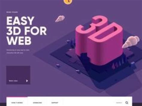 3d Animated Website Webflow Animation Using Threejs Opengl Reactjs Upwork