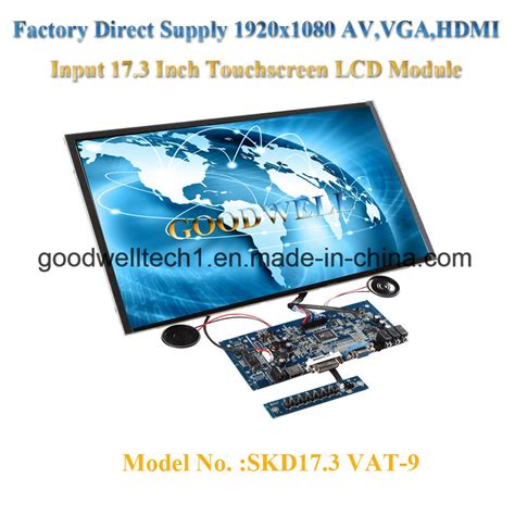 Touch 17 3 Inch TFT LCD TFT LCD And LCD Display Price
