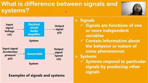 Introduction To Signals And Systems Youtube