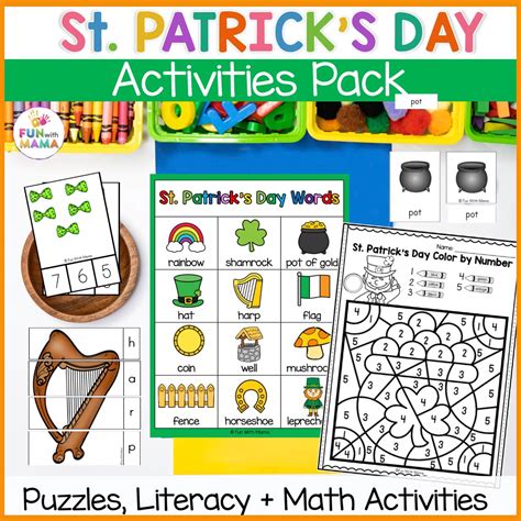 St Patricks Day Activities Pack Fun With Mama Shop