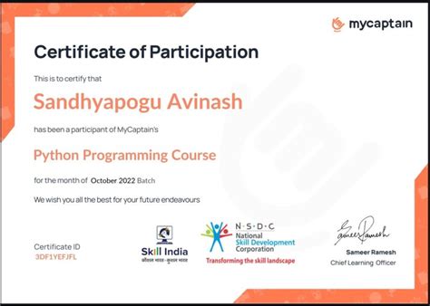 Python S Avinash