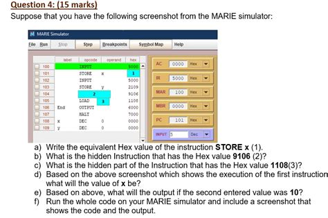 Solved Question 4 15 Marks Suppose That You Have The Following